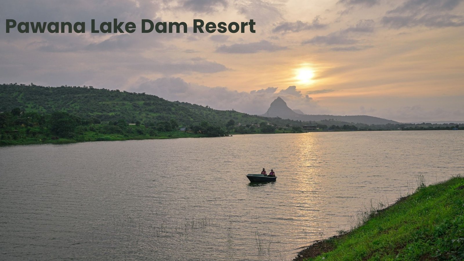 Best Pawana Lake Dam Resort and Camping with Boating and Tent House